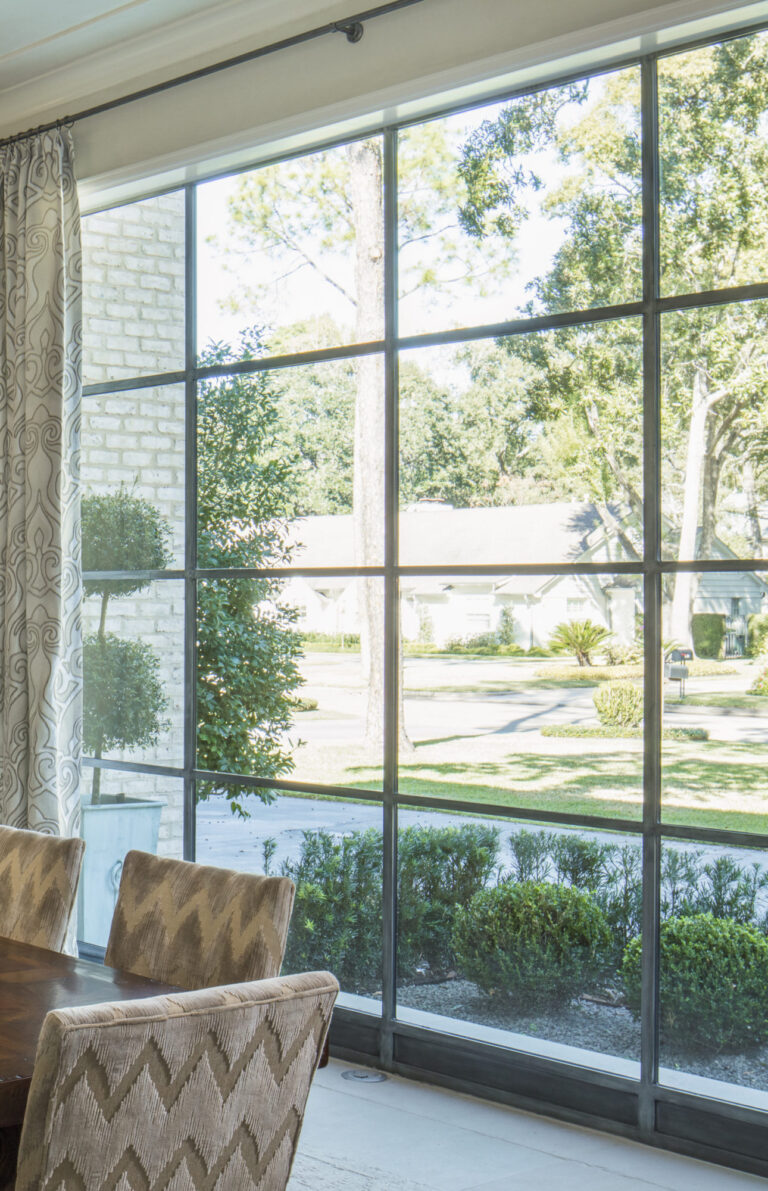 Custom Steel Doors And Windows Austin TX - Wood With Glass Door - Portella